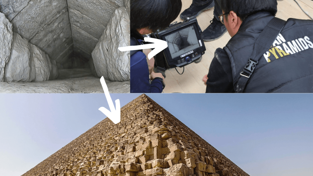 Corridor discovered in Egypt's Great Pyramid that "may be protecting ...