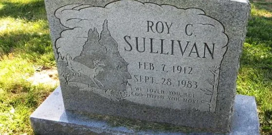 Roy 'The Spark Ranger' Sullivan, the Lightning Rod Man.