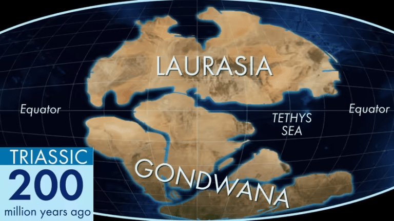All about Pangea the supercontinent and its map with current ...