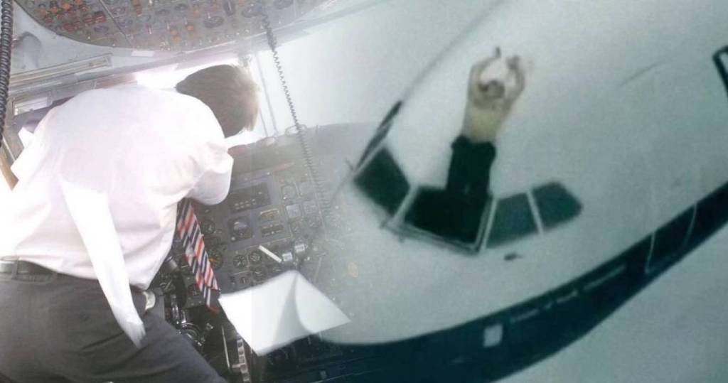 Tim Lancaster: succionado por el parabrisas de un avión