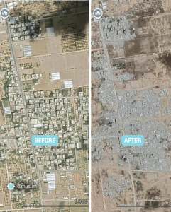 Google Maps Updates Satellite Images of Gaza, and the Devastation Is ...